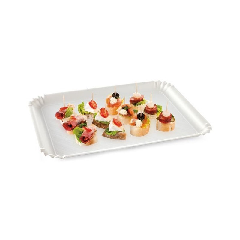 PLATEAU EN CARTON RECTANGULAIRE - DELICIA